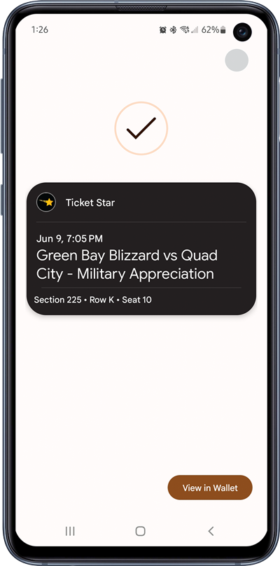 Manage Mobile Ticket | TicketStar